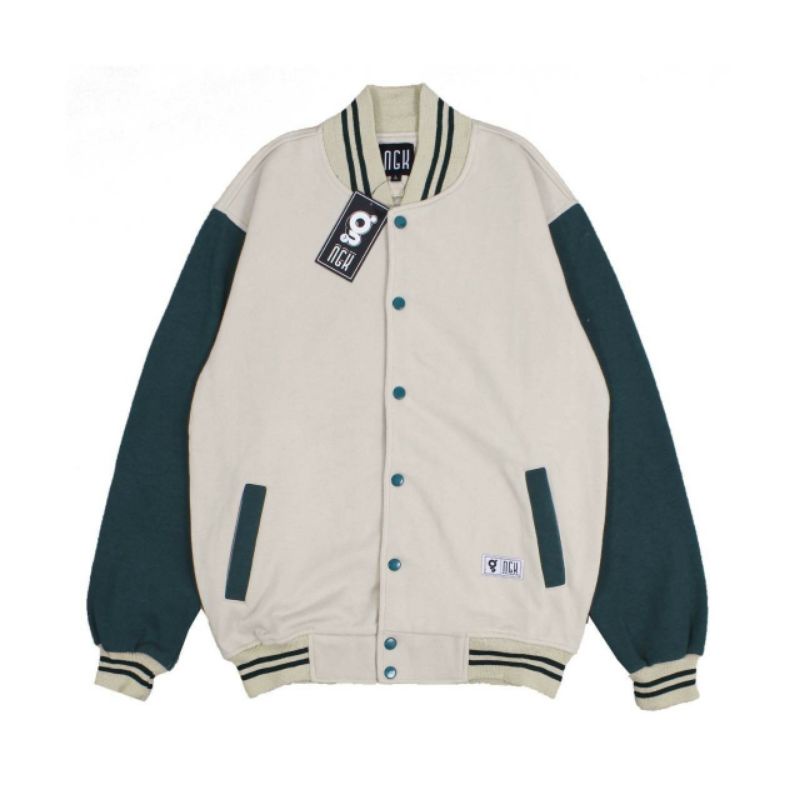 Jual VARSITY JACKET/ JAKET VARSITY NGK / JAKET BASEBALL / UNISEX ...