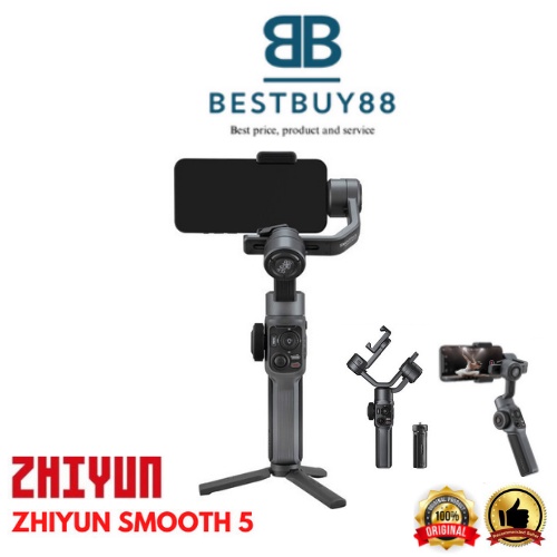Jual Smartphone Gimbal Zhiyun-Tech Smooth-5 | Shopee Indonesia