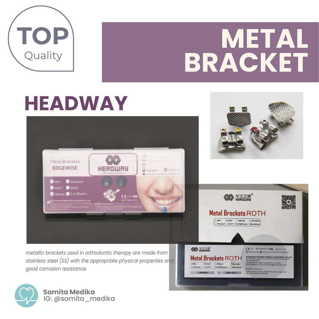 Jual Behel Gigi Orthodontik Bracket Kawat Gigi Perapih Gigi Import ...