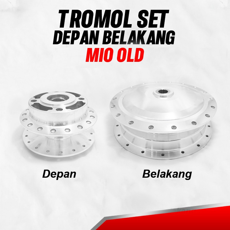 Jual V-1 Racing Tromol Set Mio Sporty Smile Silver | Shopee Indonesia