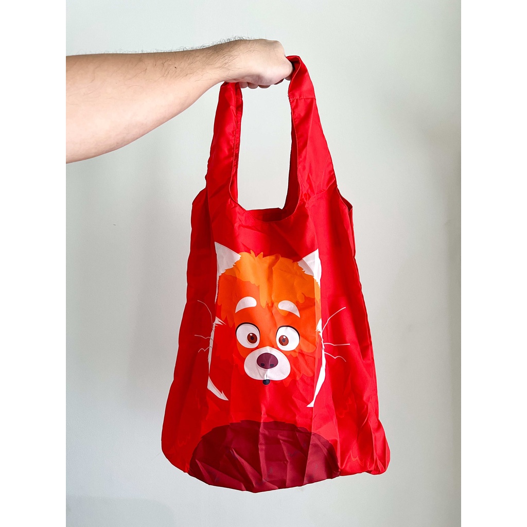 Jual Red Panda - Surprised Foldable Shopping Bag / Tas Lipat / Tas ...