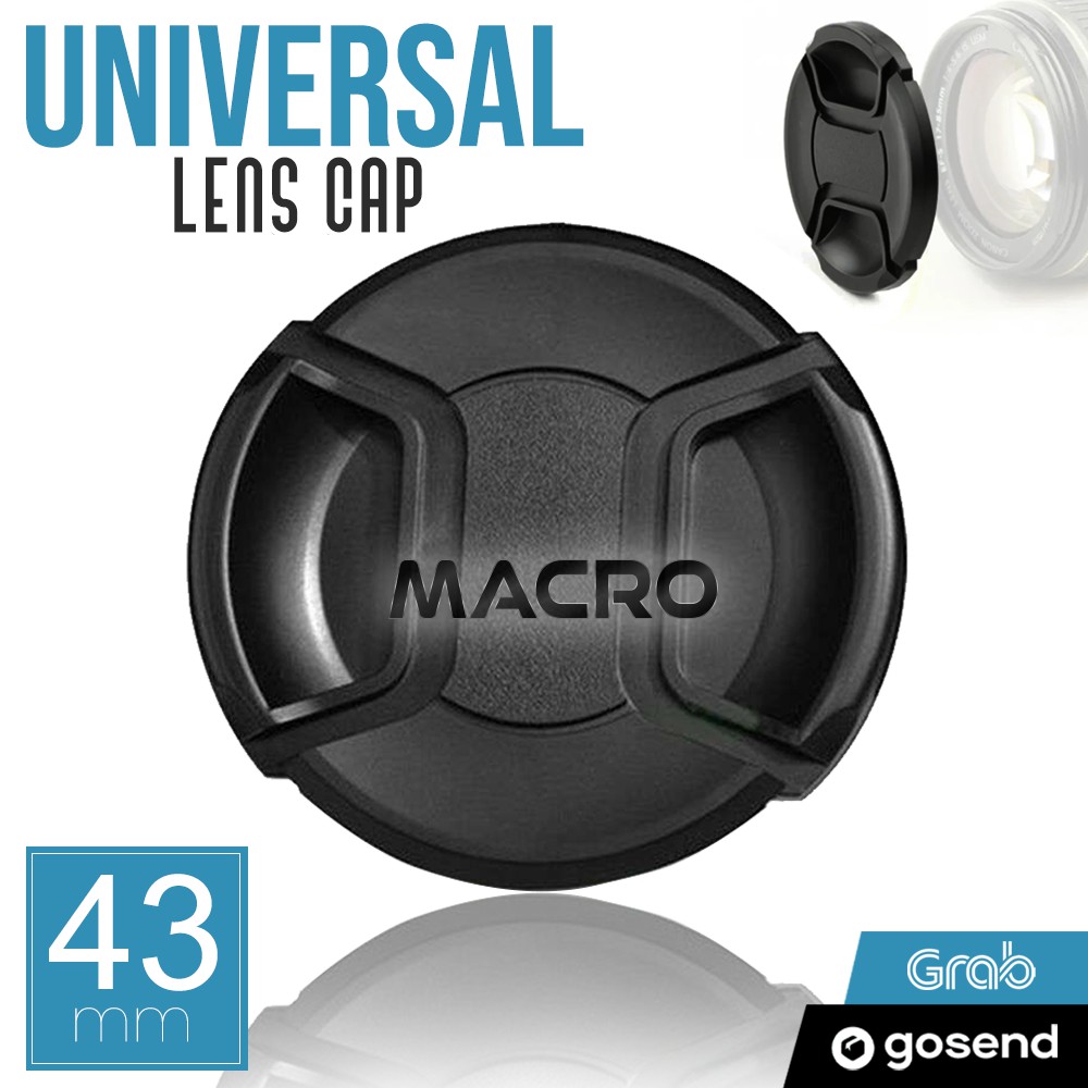 Jual LENSCAP POLOS UNIVERSAL 43 MM | Shopee Indonesia