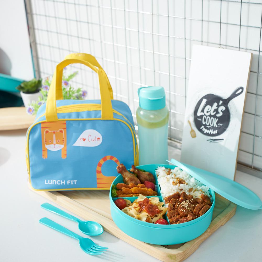 Jual Lunchbox Set Anak / Kotak Bekal / Tas Bekal Makan / Lunchbox Lucu Karakter / Kotak Makan ...