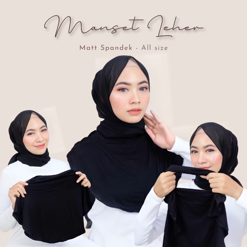 Jual MANSET LEHER POLOS DALAMAN BAJU | INNER LEHER SPANDEK | Shopee ...