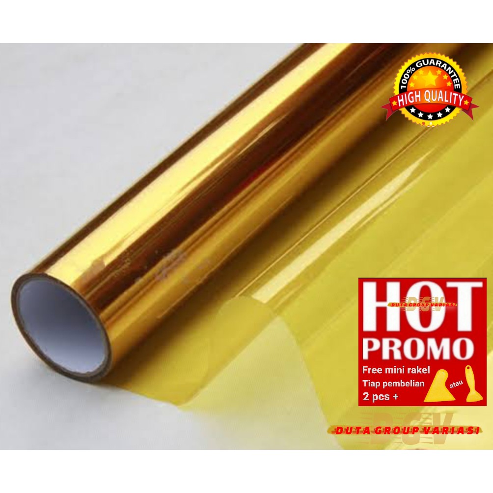 Jual kuning pure yellow kaca film mobil jendela rumah ruko kantor ...