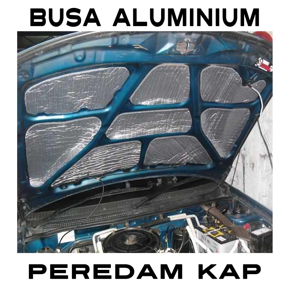 Jual Peredam Panas Kap Mesin Mobil Meteran Busa dan Aluminium Foil ...