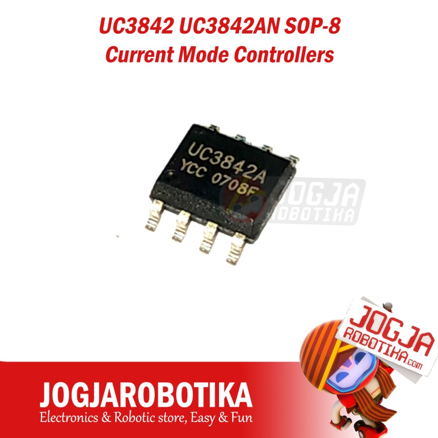 Jual UC3842 UC3842AN UC 3842 AN SOP-8 Current Mode Controllers | Shopee ...