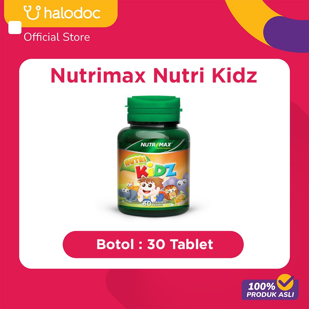 Jual Nutrimax Nutri Kidz 30 Tablet | Shopee Indonesia