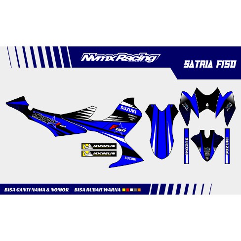 Jual Decal Sticker Satria F 150 Full body | Shopee Indonesia