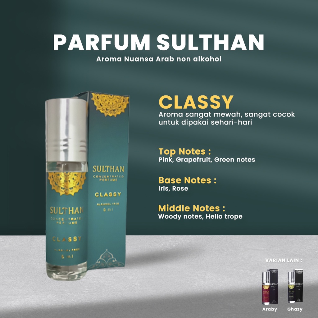 Jual Minyak wangi solat non alkohol parfume sholat pria wanita Tahan Lama12 jam Parfum sulthan ...