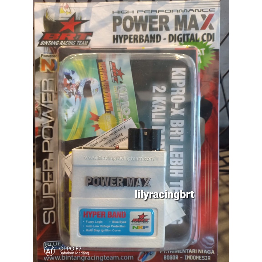 Jual CDI POWERMAX HYPERBAND SUZUKI SATRIA F 150 FU OLD BRT RAIDER ...