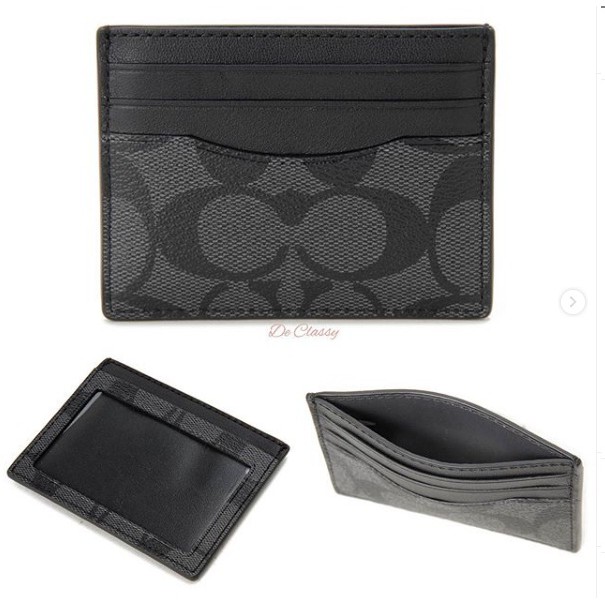 Jual Dompet Co F58110 ID card case sign charcoal/black sz 10x7cm ...
