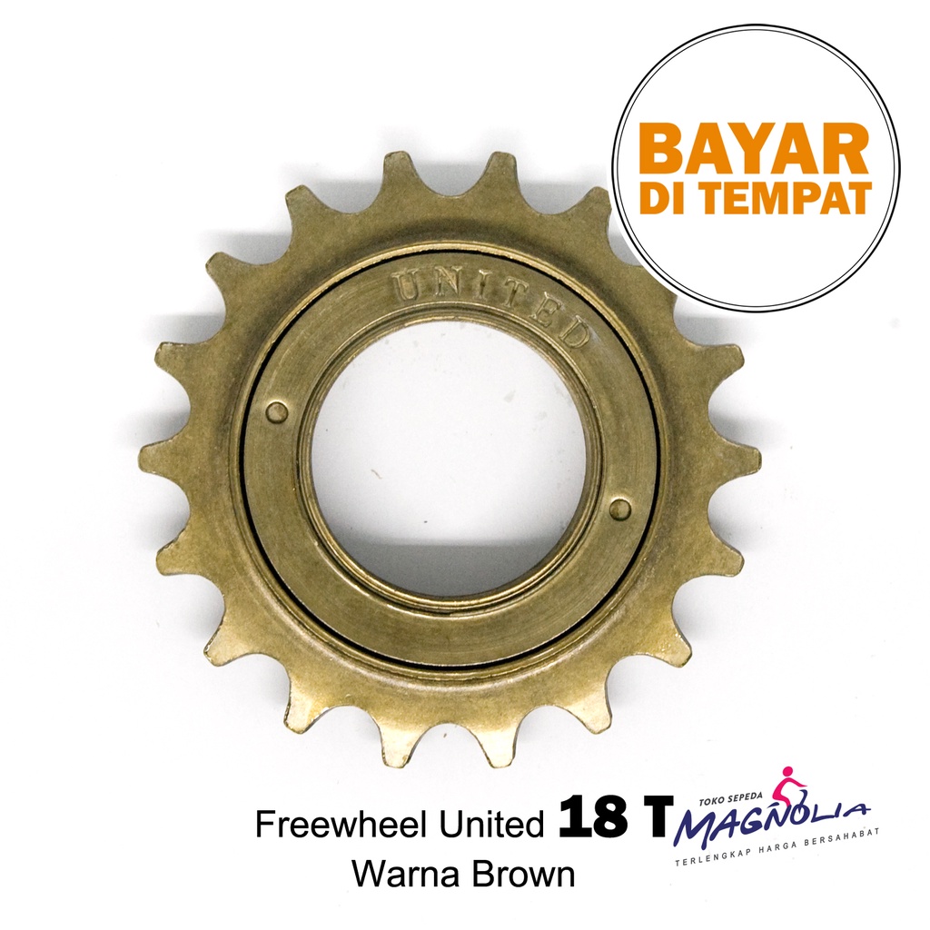 Jual Freewheel 18T Gear Gir Friwil Priwil Komponen Sepeda Belakang BMX ...