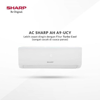 Jual AC SHARP AH-A5ZCY + PASANG AC SPLIT 1/2 PK STANDARD - A5UCY | Shopee Indonesia