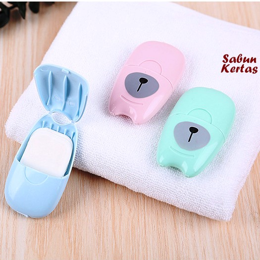 Jual MO1208 SABUN CUCI TANGAN SABUN KERTAS WANGI LARIS BUAH ISI 50 ...