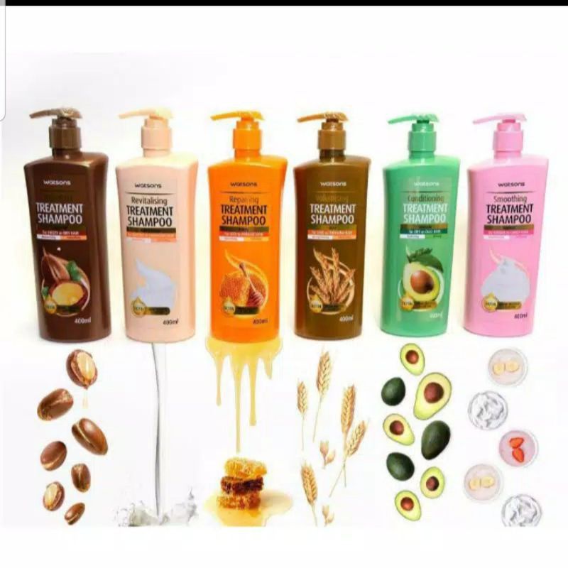 Jual WATSONS SHAMPO TREATMENT 400 ML | Shopee Indonesia
