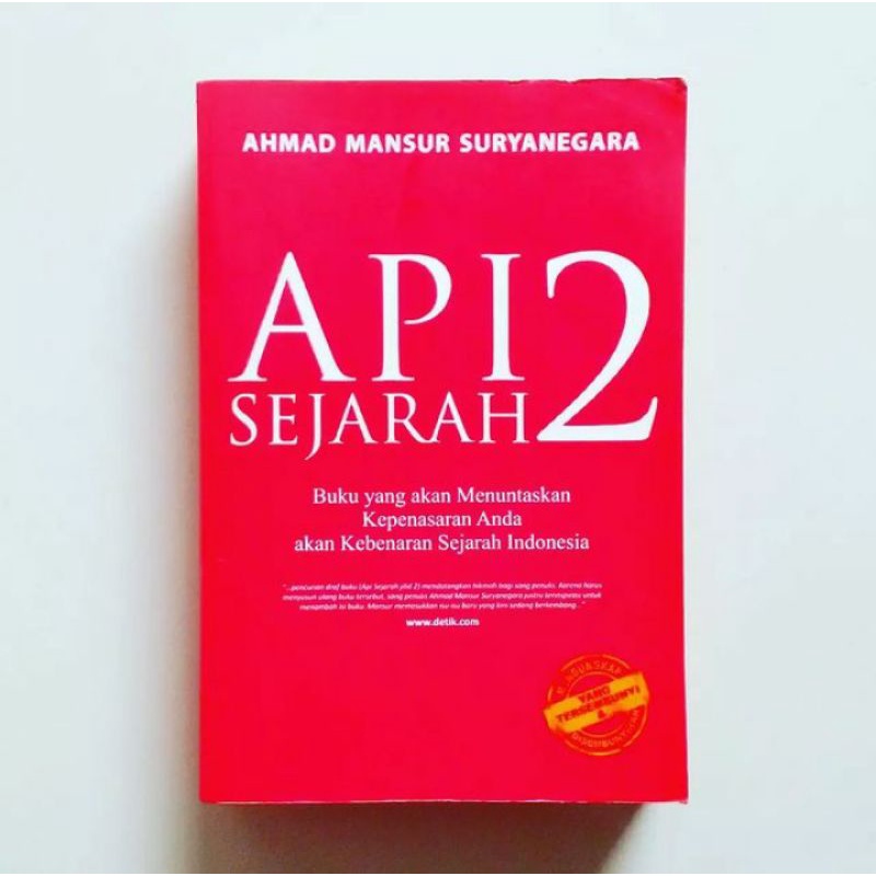 Jual API SEJARAH JILID 2 Karya Ahmad Mansur Suryanegara | Shopee Indonesia