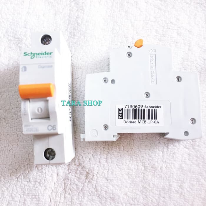 Jual MCB SCH DOMAE 1 PHASE 6 AMPERE - 7190609 | Shopee Indonesia