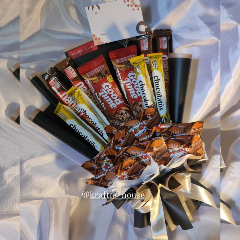 Jual (READY) BUCKET COKLAT/ BUKET COKLAT / BUKET UANG/ BOUQUET SNACK ...