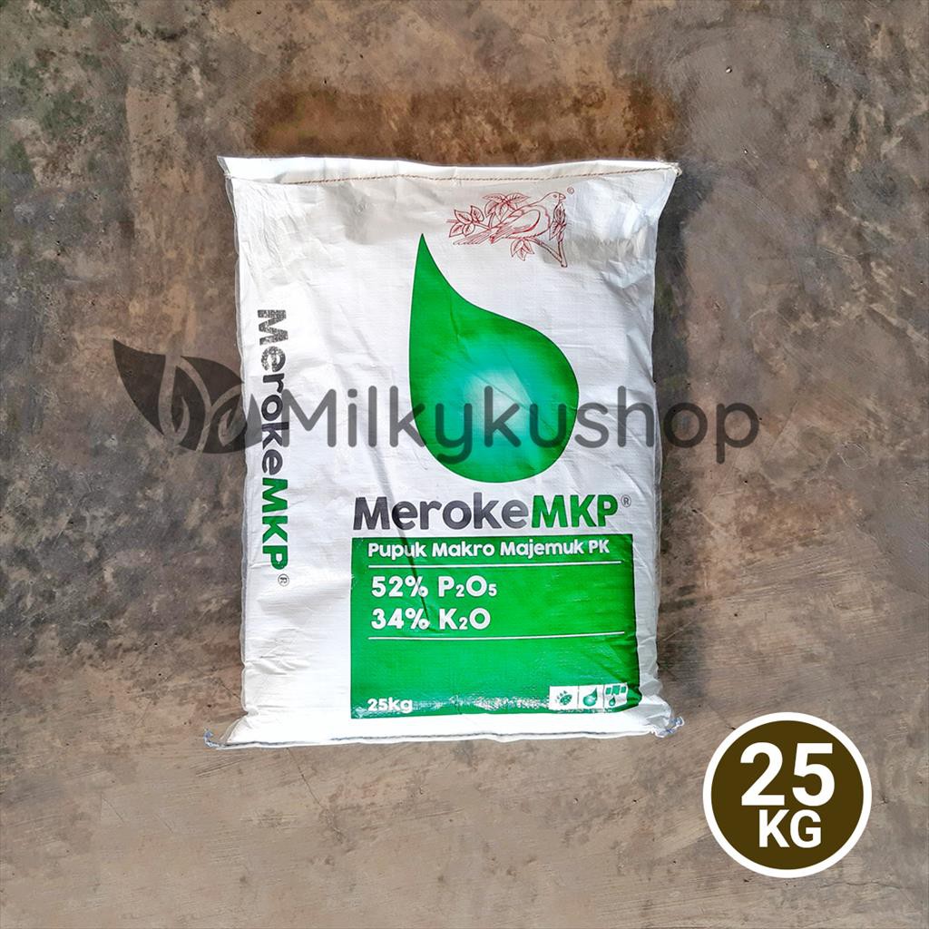 Jual PUPUK MEROKE MKP 25 KG KEMASAN PABRIK VIA GOSEND GRAB | Shopee ...