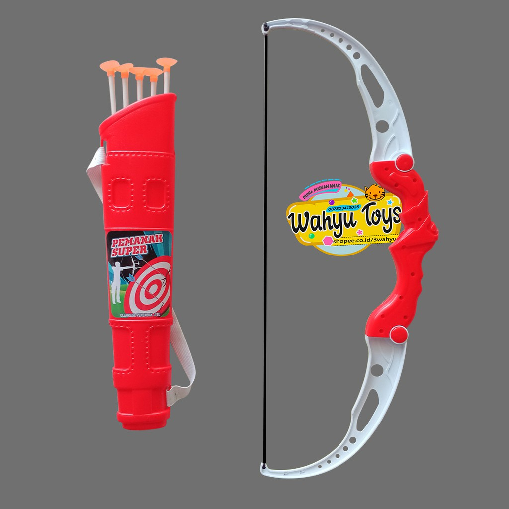 Jual MAINAN PEDANG / PANAH PANAHAN PELURU KOP SET BESAR 60cm MAINAN ...