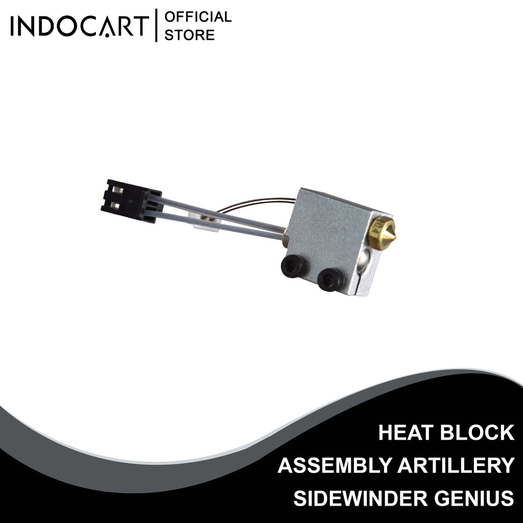 Jual INDOCART Heat Block assembly 3D Printer Artillery Sidewinder ...