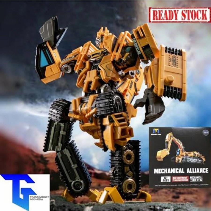 Jual BmB Mechanical Team MT-02 Scrapmetal - Transformers Devastator MT02 | Shopee Indonesia