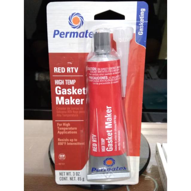 Jual permatex red RTV 85 gram | Shopee Indonesia