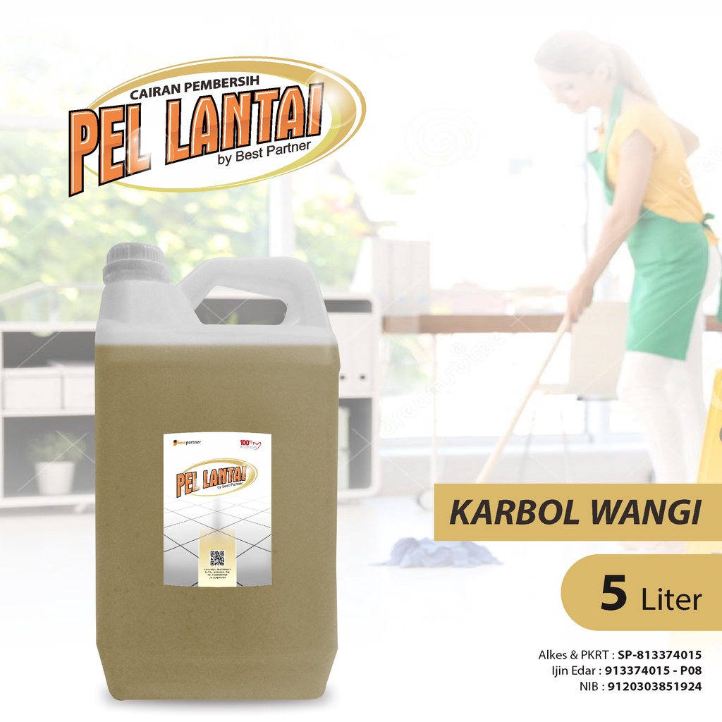 Jual Karbol Wangi AntiBacterial Pembersih Lantai 5 Liter Jerigen - Free ...