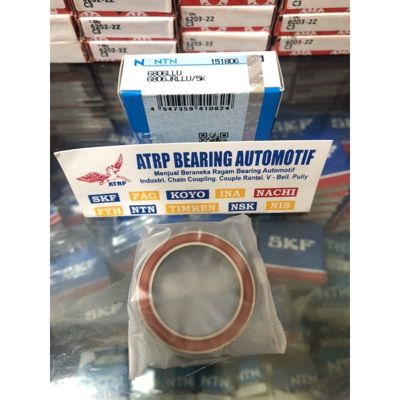 Jual BALL BEARING 6806 LLU 6806 2RS NTN JAPAN | Shopee Indonesia