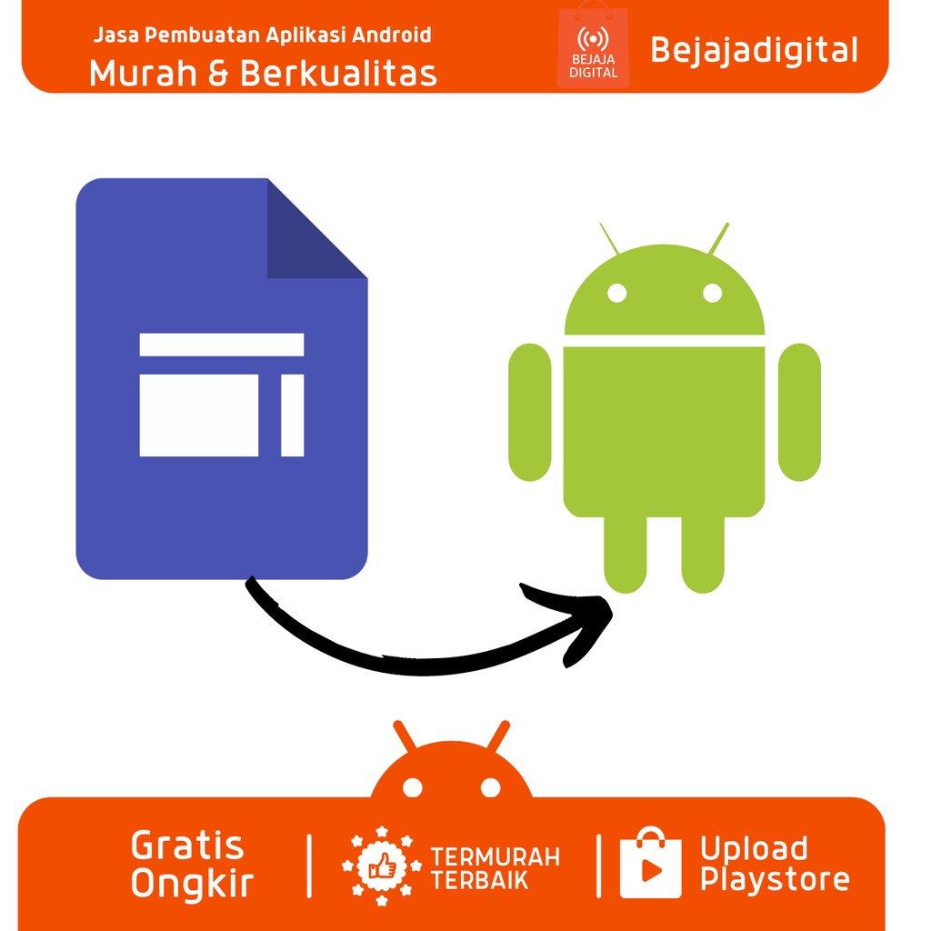 Jual Jasa Pembuatan Aplikasi Android Gsite Ringan | Shopee Indonesia