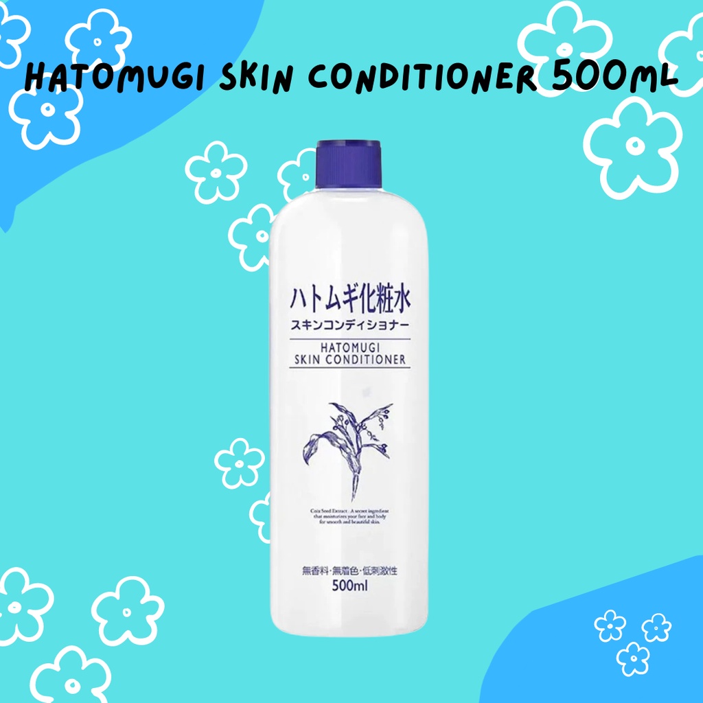 Jual HATOMUGI Skin Conditioner 500ml | Shopee Indonesia