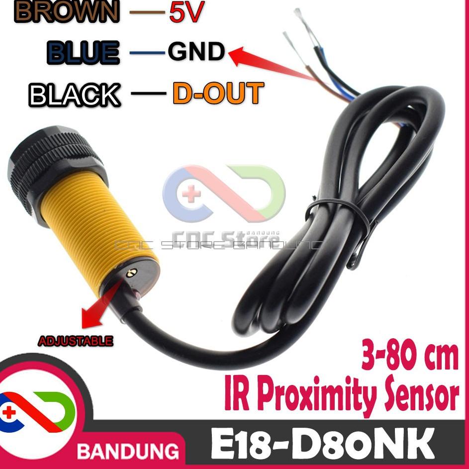 Jual STAR E18-D80NK SENSOR JARAK ADJUSTABLE INFRARED SENSOR SWITCH 3 ... Jual STAR E18-D80NK SENSOR JARAK ADJUSTABLE INFRARED SENSOR SWITCH 3 ...