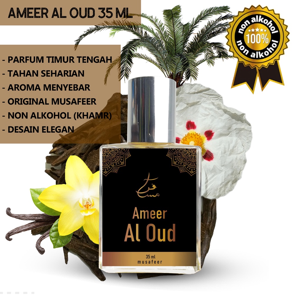 Jual PARFUM SHOLAT AMEER AL OUD 35 ML PARFUM ARAB MURNI NON ALKOHOL ...