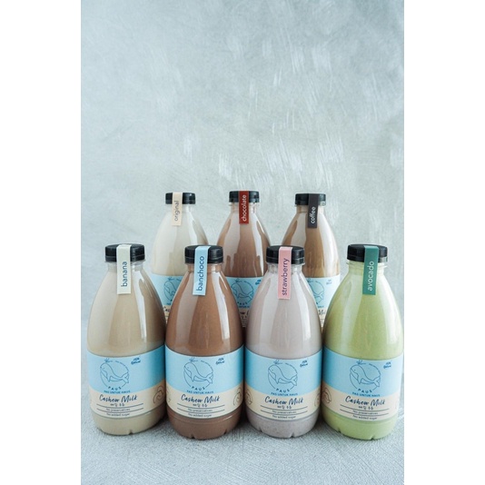 Jual PAKET 4 BOTOL PAUS Cashew Milk/Susu Mente/ Susu Mete 350 ml (Non ...