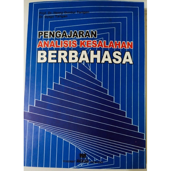 Jual Pengajaran Analisis Kesalahan Berbahasa - Henry Guntur Tarigan - NR | Shopee Indonesia