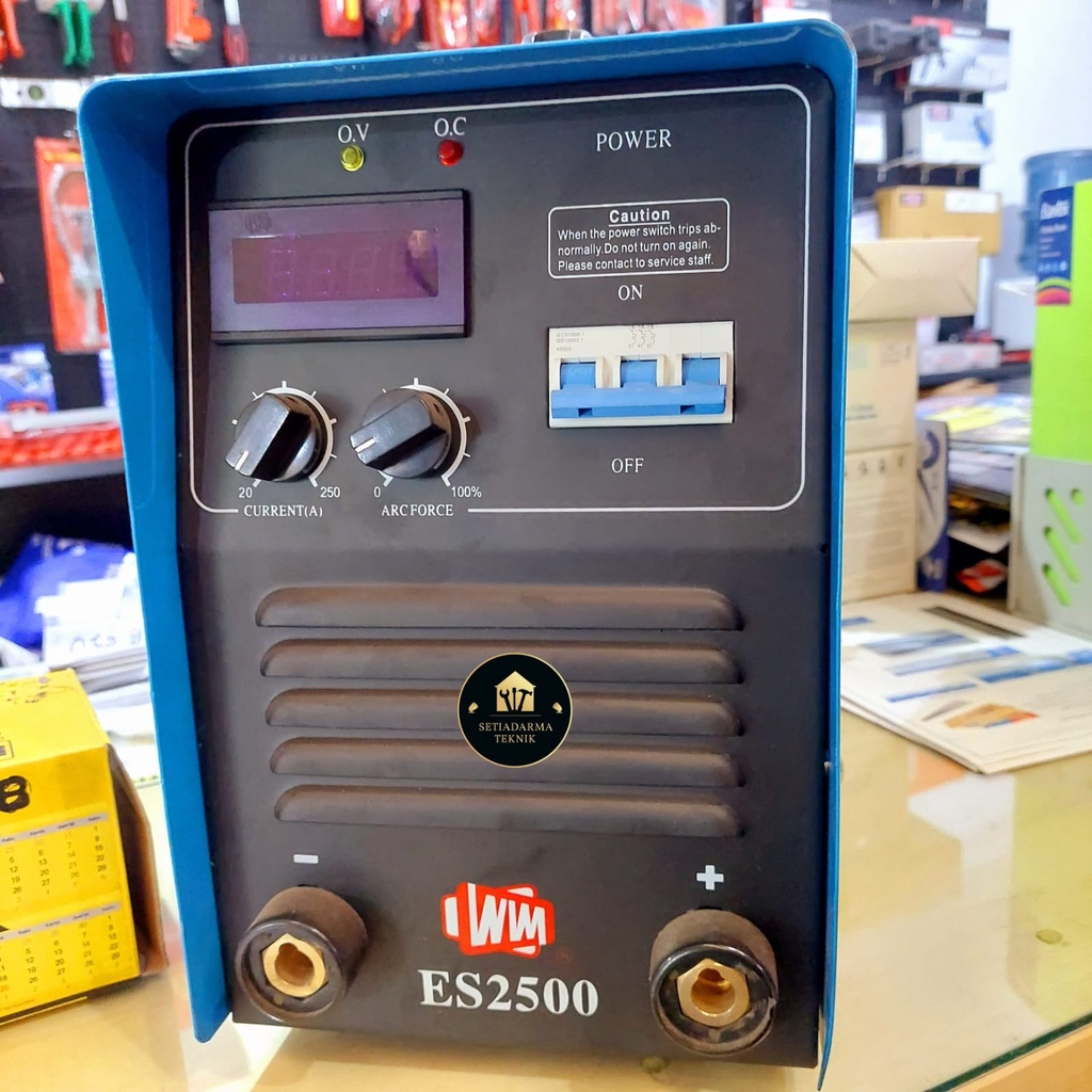 Jual MESIN LAS ES2500 ES 2500M WIM//INVERTER WELDER WIM | Shopee Indonesia