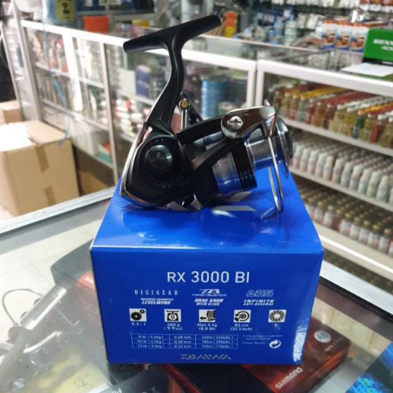 Jual REEL DAIWA RX 2000 2500 3000 4000 BI ORIGINAL | Shopee Indonesia