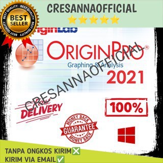 Jual OriginLab OriginPro 2021 - Aplikasi Analisis Data Fungsi Numerik Statistika Grafik 2D 3D ...