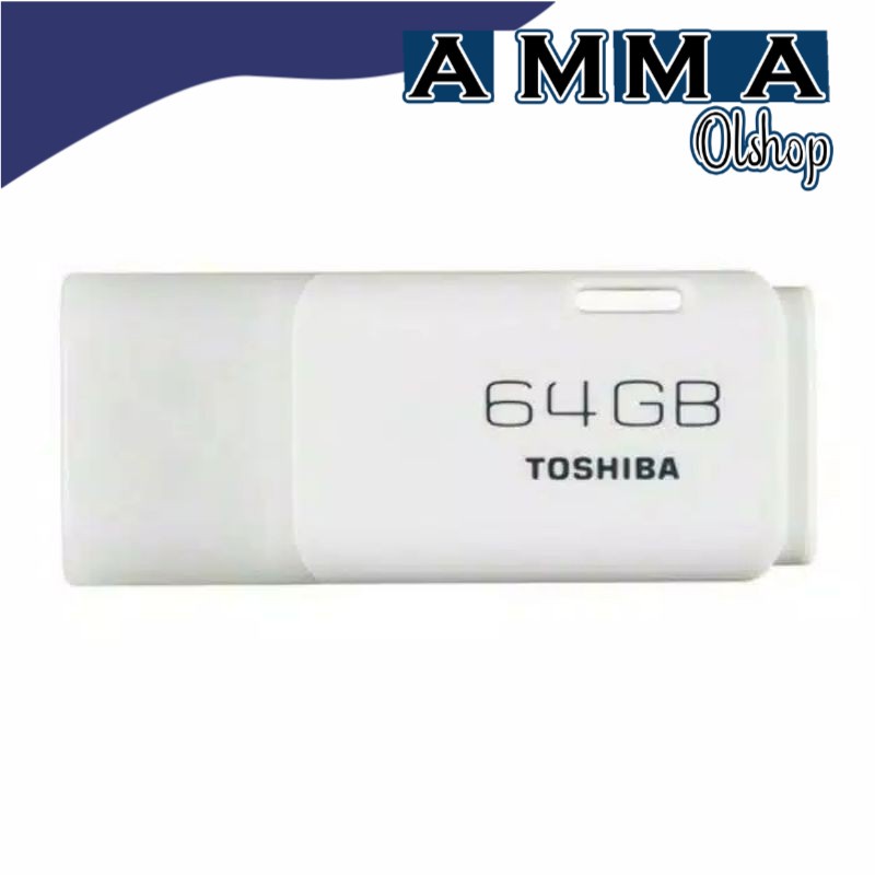 Jual Flashdisk Toshiba 62gb 32gb 16gb 8gb 4gb 2gb Warna Putih I Flasdisk Tosiba Penyimpanan File ...