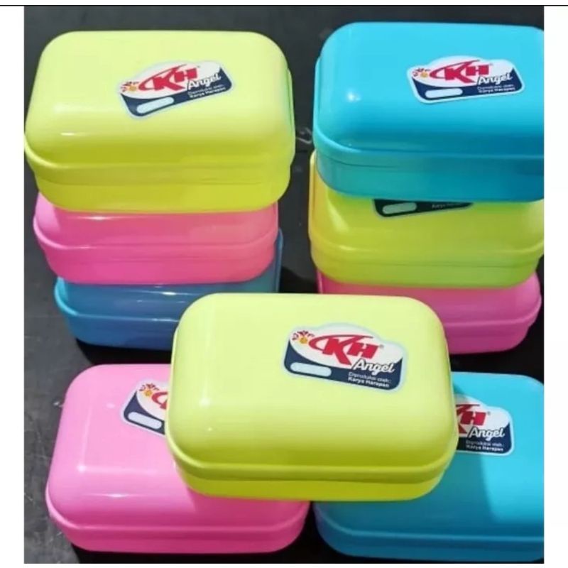 Jual KOTAK SABUN ANGEL KH warna soft tebal plastik murah | Shopee Indonesia