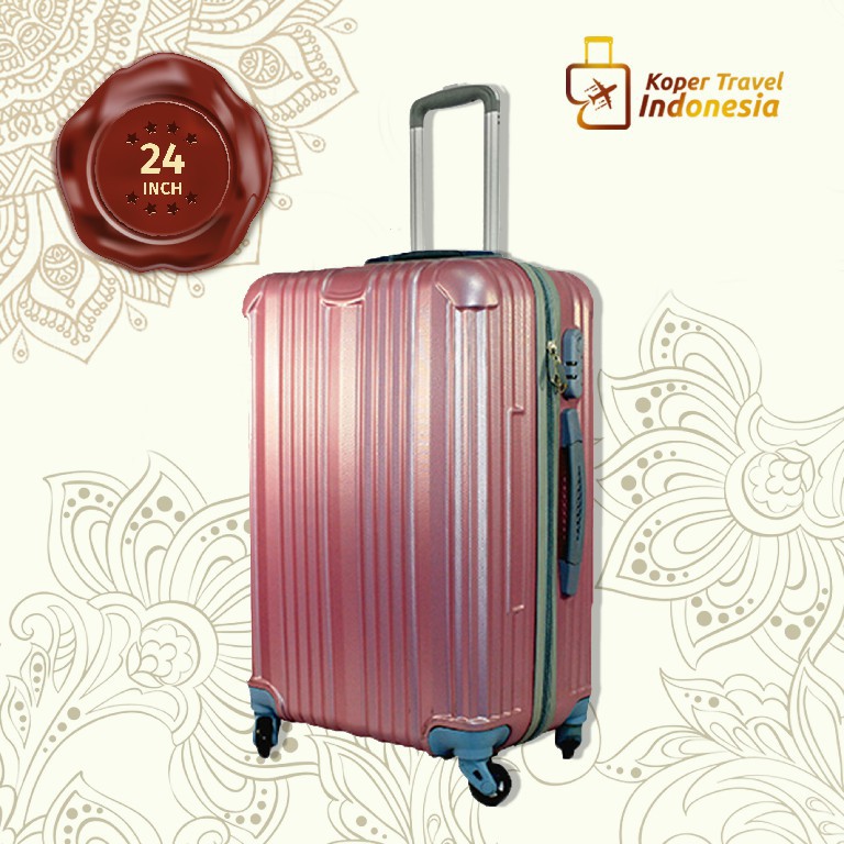 Jual Koper 24 Inch Murah Robert Ansell 2019 Merah Muda-Koper Wanita ...