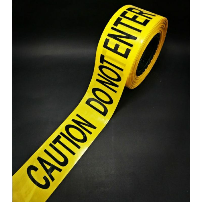 Jual Barricade Tape CAUTION DO NOT ENTER 3 Inch x 300 m Police Line FSA ...