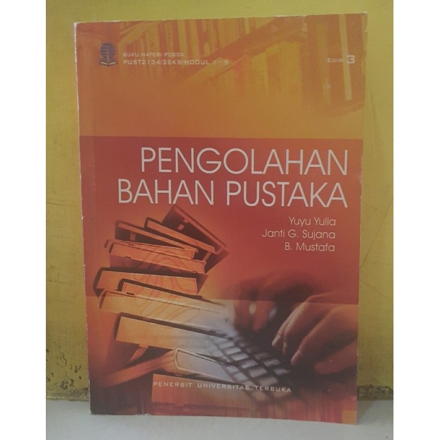 Jual Pengolahan Bahan Pustaka Edisi 3 Yuyu Yulia -original | Shopee ...