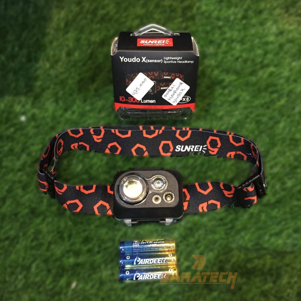 Jual HEADLAMP SUNREI YOUDO X (SENSOR) | Shopee Indonesia