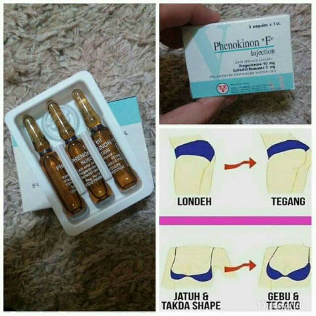 Jual Phenokinon F Injection Original Vesco Hormon Wanita | Shopee Indonesia