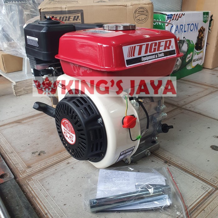 Jual Mesin Motor Penggerak Bensin 5.5 HP - Gasoline Engine TIGER TG 160 | Shopee Indonesia
