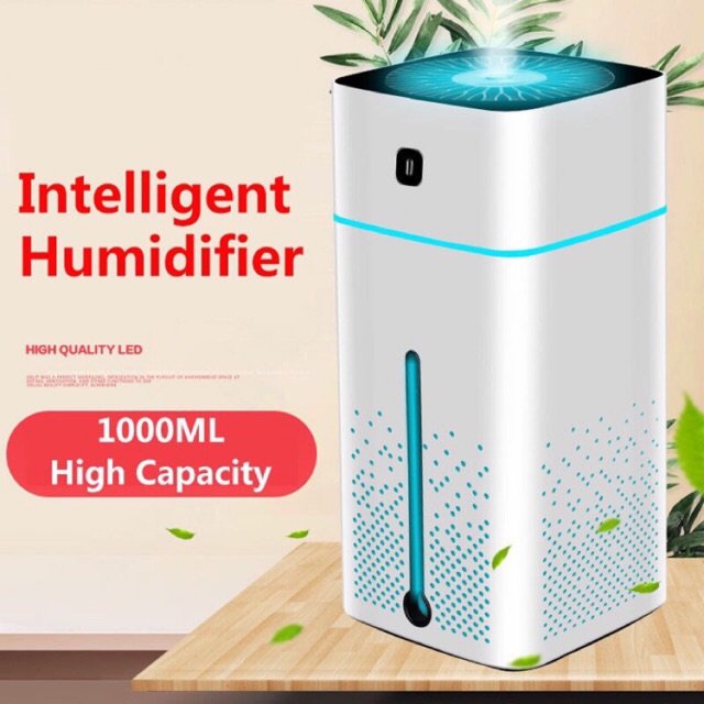 Jual Humidifier Air Purifier RGB Night Light Lampu Tidur Pelembab Udara ...