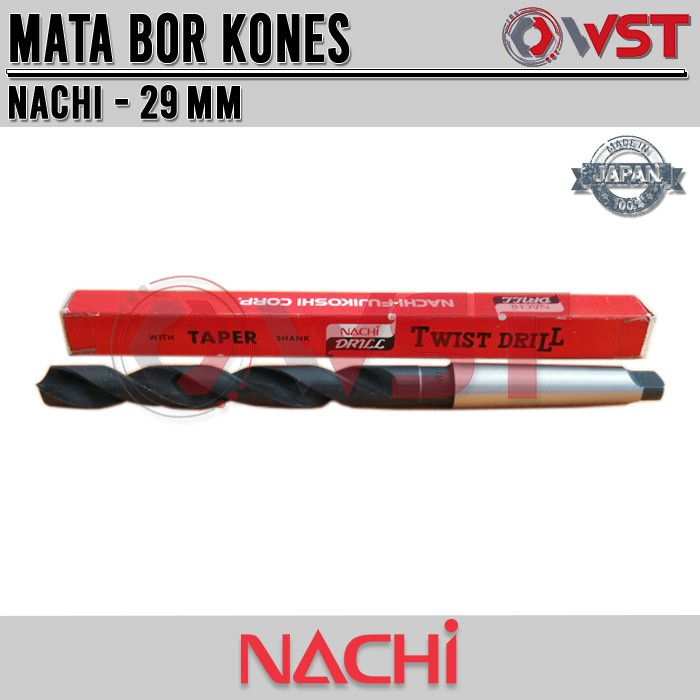 Jual Nachi Mata Bor Besi Kones 29 mm / Taper Shank Drill | Shopee Indonesia