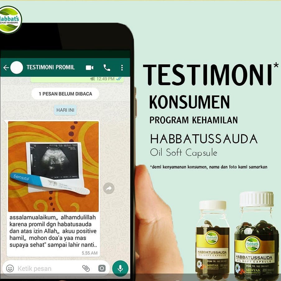 Jual PROMIL dengan Habbatussauda Softgel/Soft Capsule - Rekomendasi dr ...